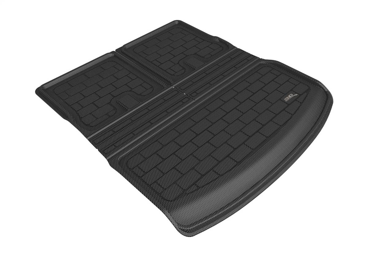 Tesla Model Y 7-Seater 3D MAXpider Kagu Cross Fold Cargo Liner, Black ...