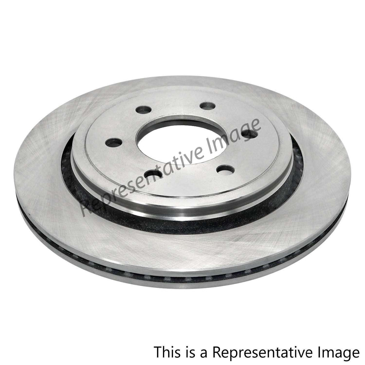 DFC GEOSPEC Coated Rear Brake Rotor for Rivian, 2022-2025