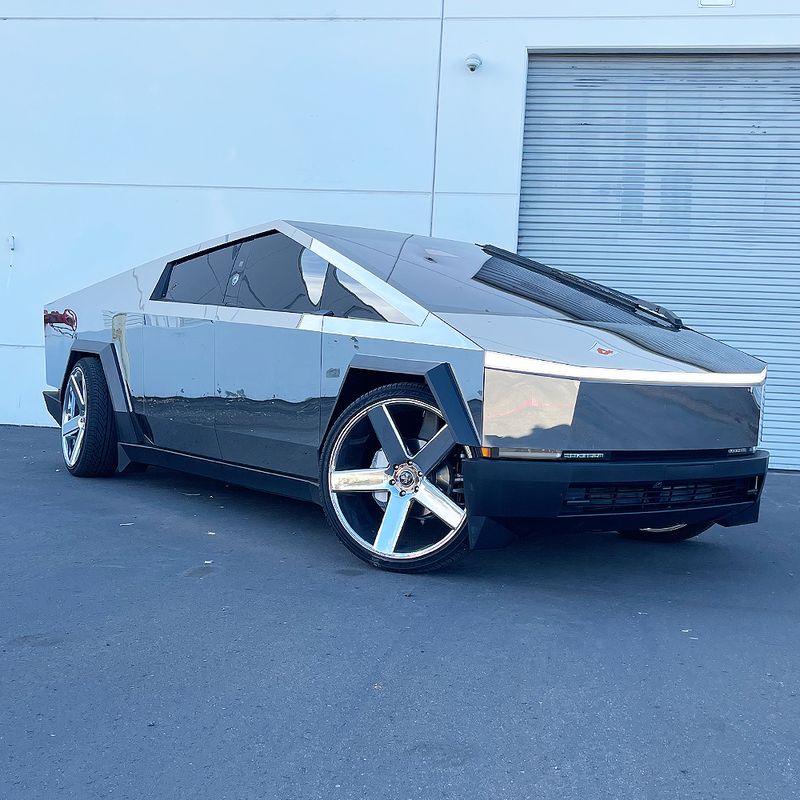 Tesla Cybertruck Lowering Rod Kit 4-piece Set, 2024-2025