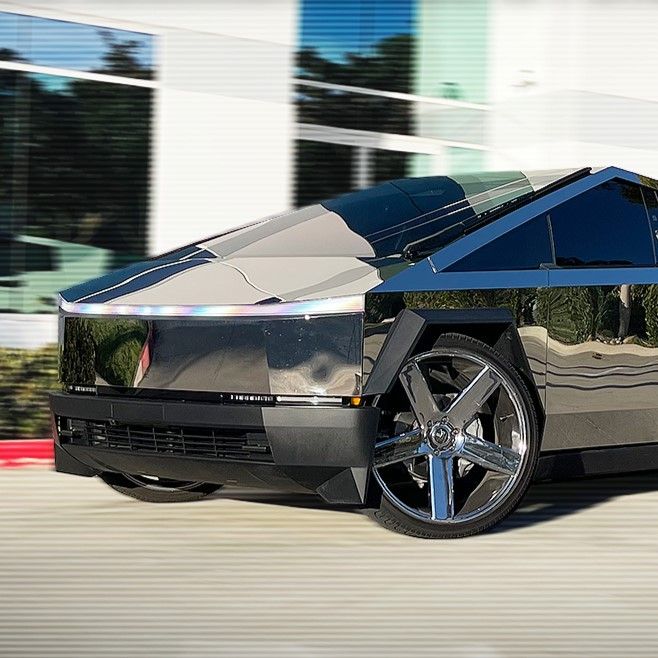 Tesla Cybertruck Lowering Rod Kit 4-piece Set, 2024-2025