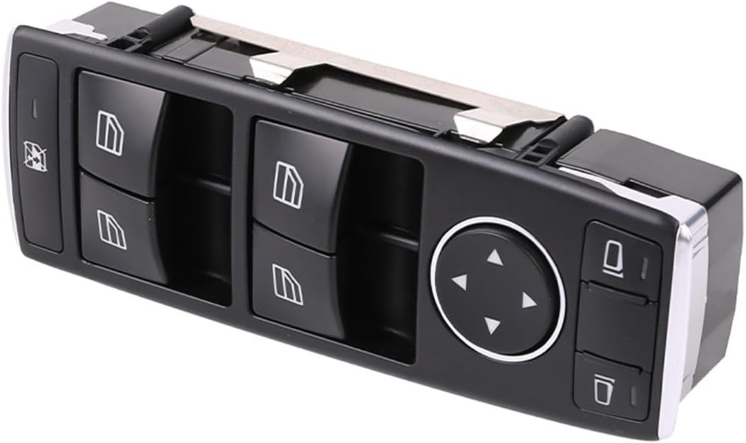 Tesla Model S, X Front Left Master Power Window Switch, W/O Folding Mi