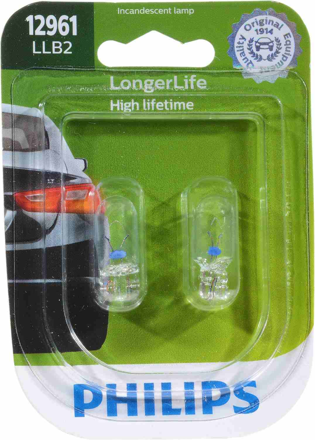 Chevy Volt Trunk Light Bulbs, Long-life, 2-pack, 2011-2019 – EV Parts ...