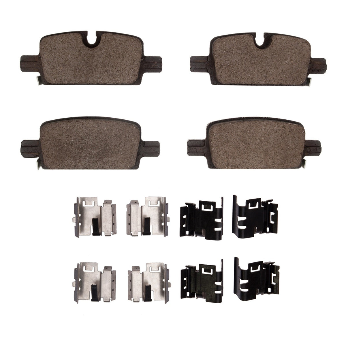 DFC 5000 Advanced Ceramic Rear Disc Brake Pads, W/Hardware for Rivian