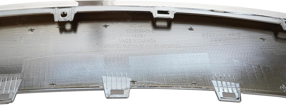 Tesla Model S Rear Bumper Lower Chrome Valance, 2012-2016