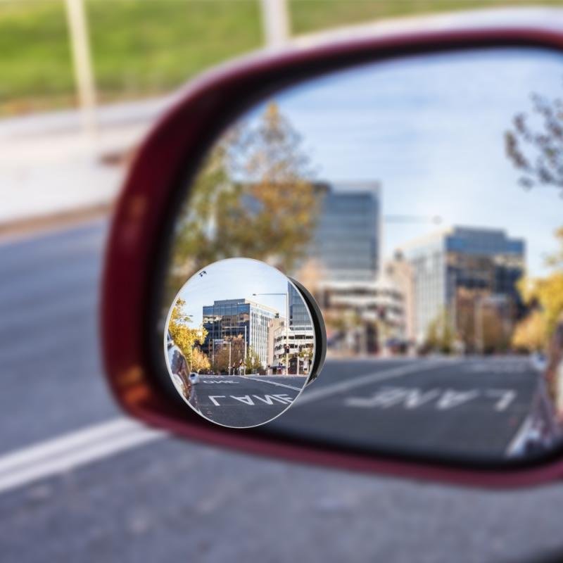 Chevy Volt Convex Rearview Mirror 360 Degree Wide Angle Round Convex M ...