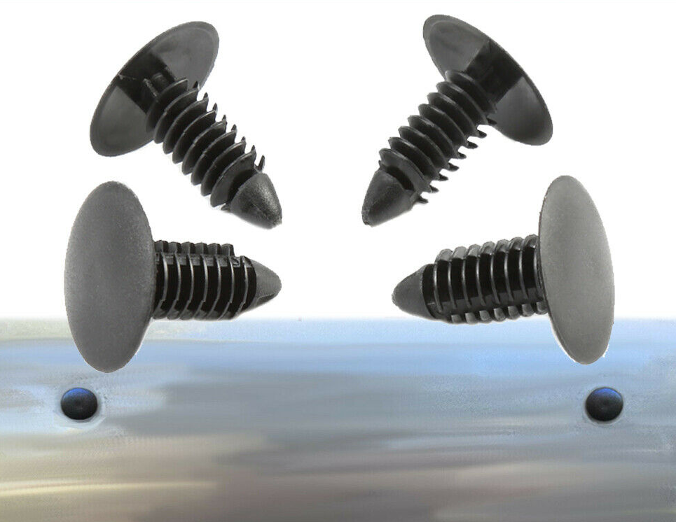 Chevy Bolt EV, EUV Front Bumper License Plate Hole Cover Plugs, 4-Pc S